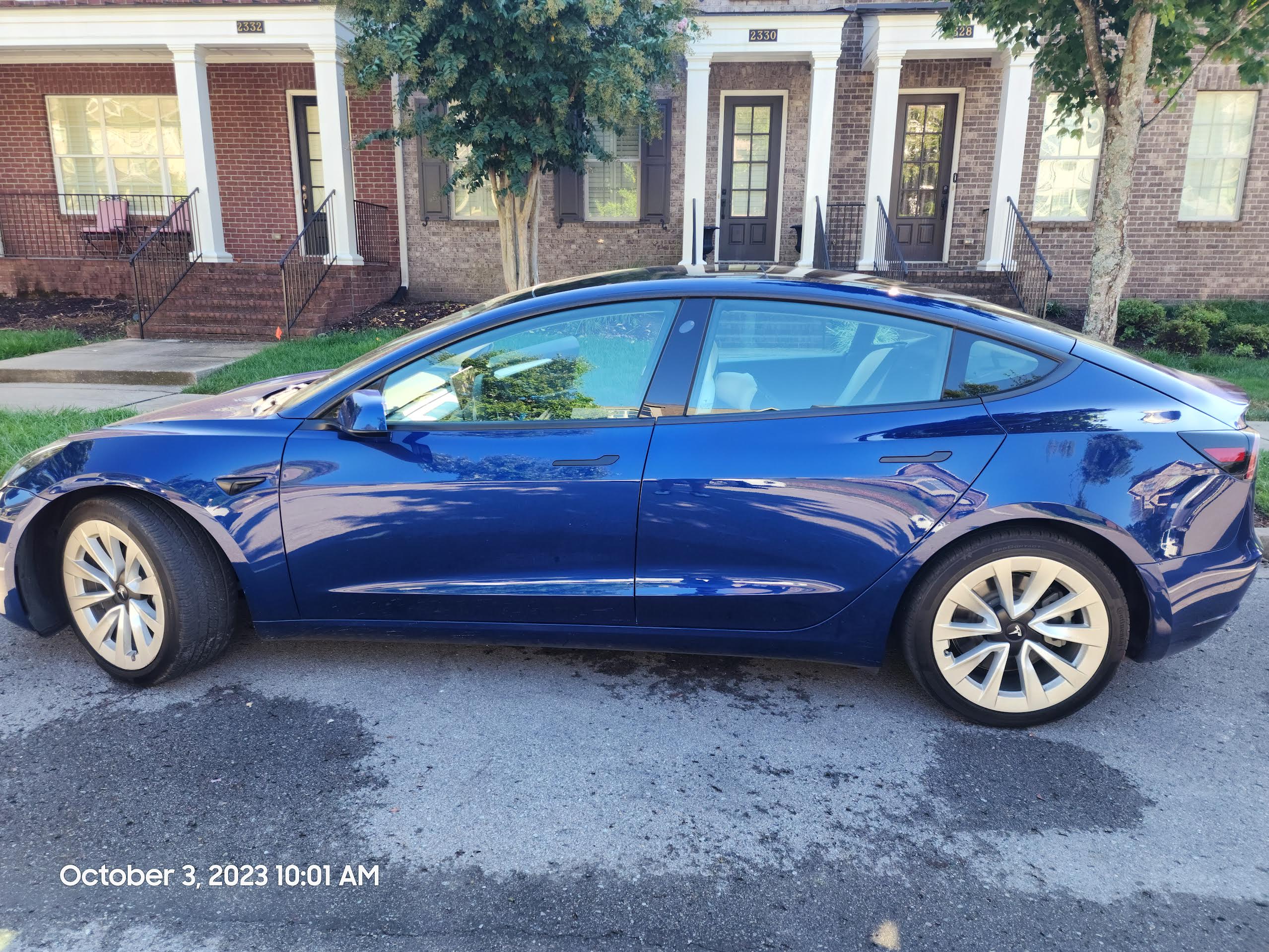 2021 Model 3 Long Range AWD Deep Blue Metallic OS497 Sell