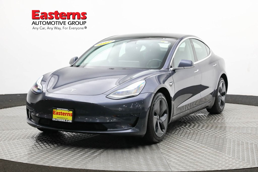 2018 / Model 3 / Long Range AWD / Midnight Silver Metallic ...